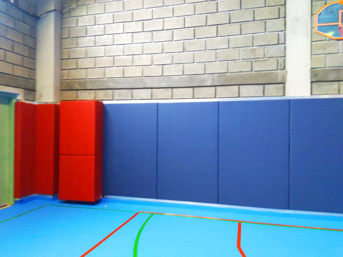 WALL PADDING AT SECONDARY TECHNICAL SCHOOL, AJMAN | Bin Sabt Sports ...