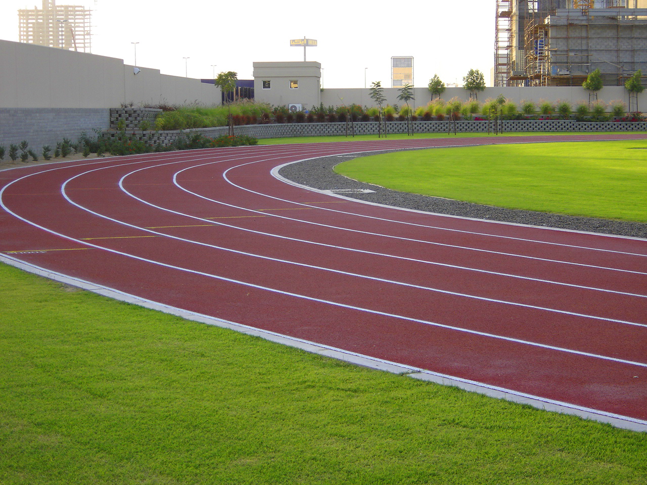 Dubai American School at Dubai Festival City - Running Track | Bin Sabt ...