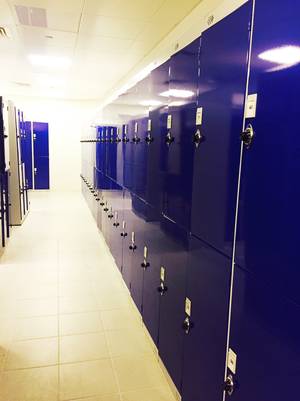 METAL LOCKERS AT AL BADIE HOTEL | Bin Sabt Sports & Leisure