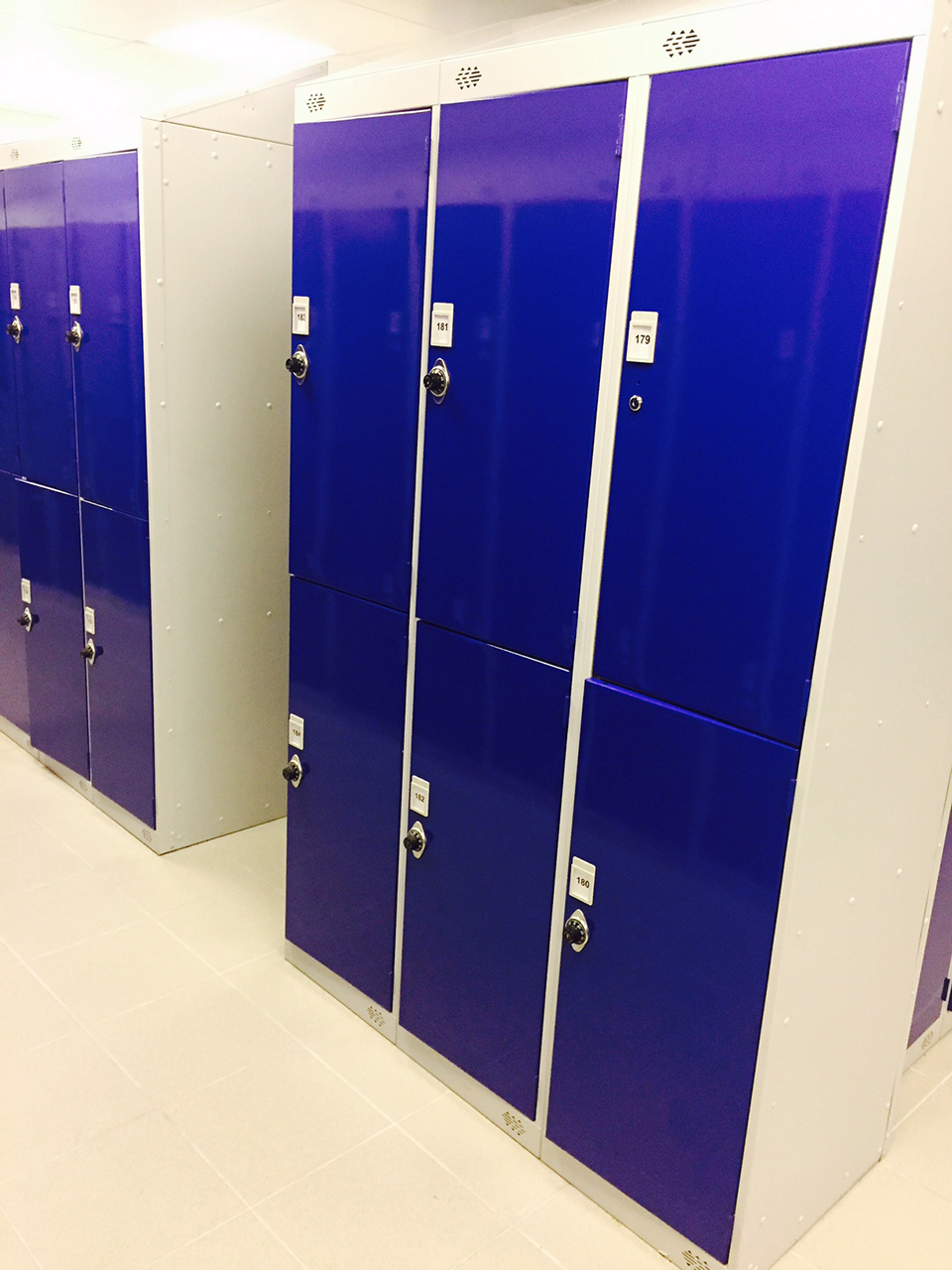 METAL LOCKERS AT AL BADIE HOTEL | Bin Sabt Sports & Leisure