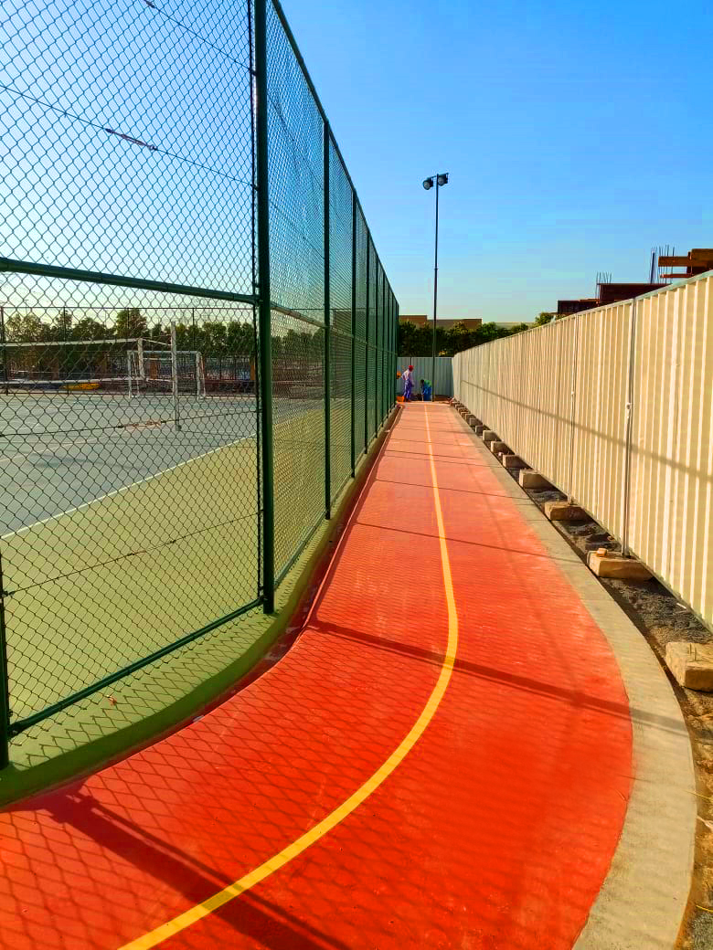 Teacher Residential Complex Phase 3 Maliha, Sharjah - Chainlink Fencing ...