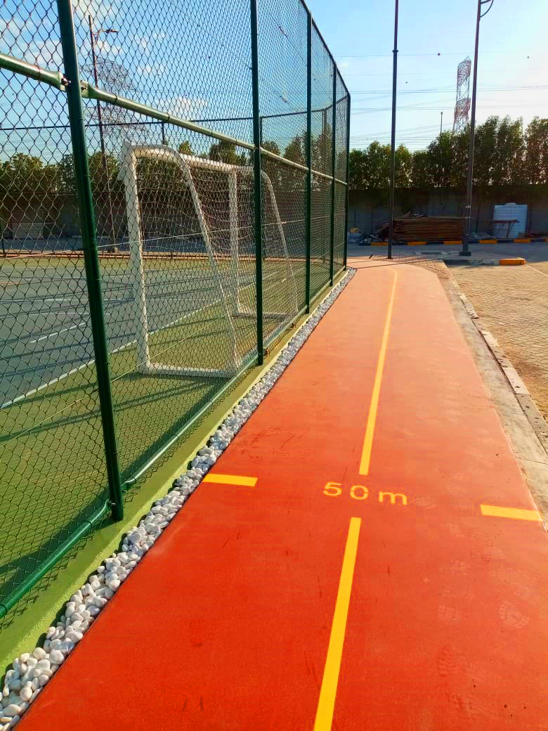 Teacher Residential Complex Phase 3 Maliha, Sharjah - Chainlink Fencing ...