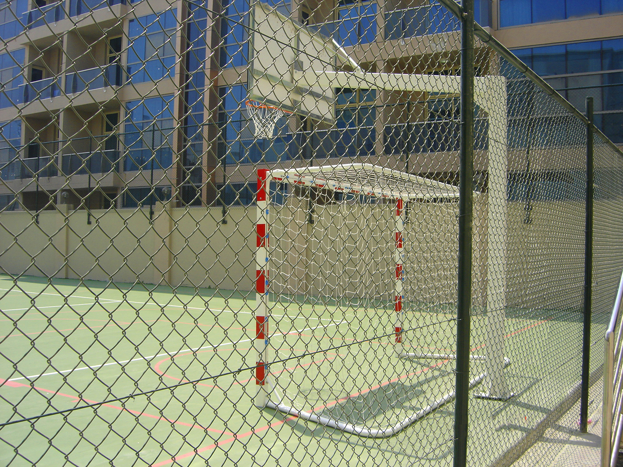 Emirates National School - Chainlink Fencing | Bin Sabt Sports & Leisure